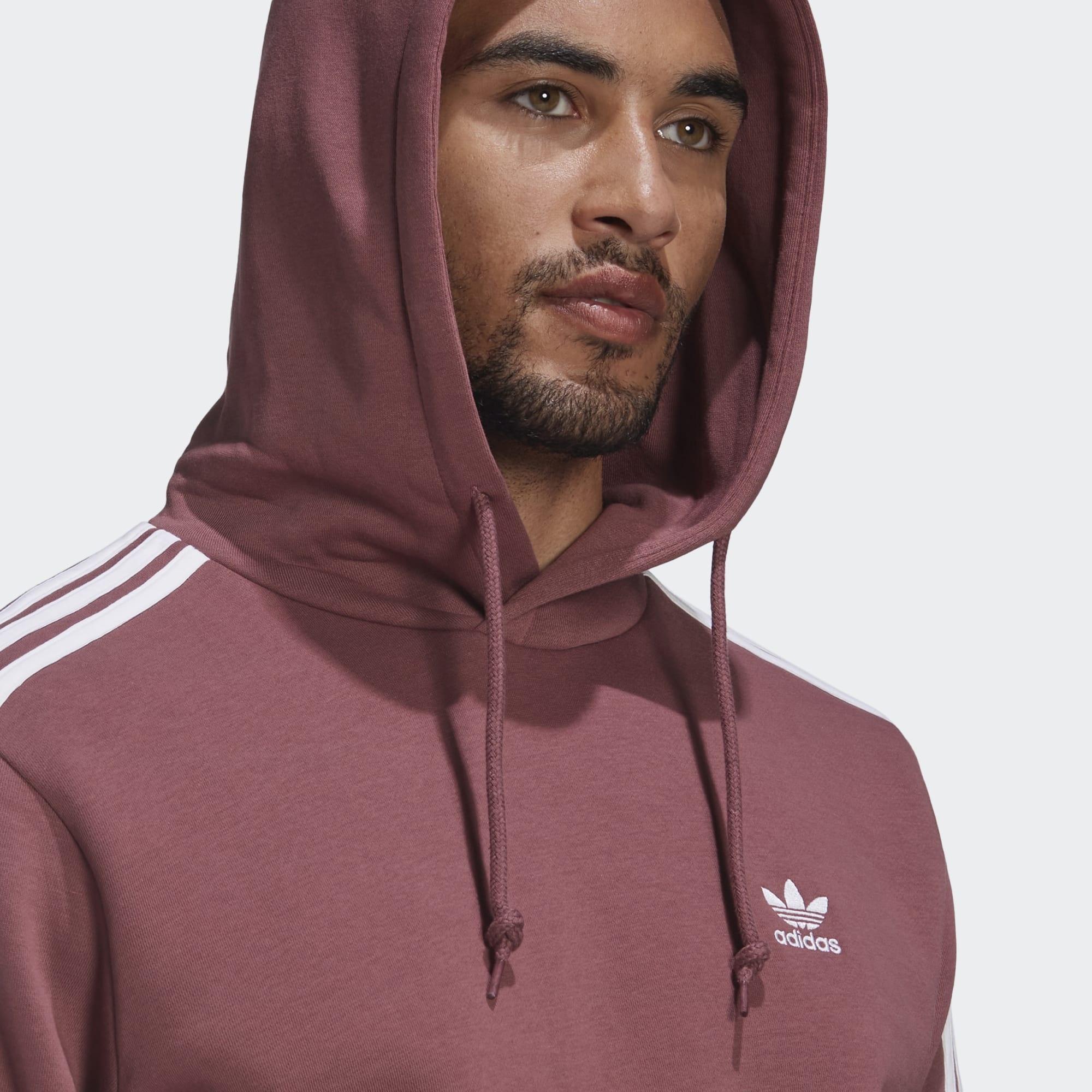 Толстовка adidas Originals Adicolor Classics 3-Stripes Quiet Crimson ...
